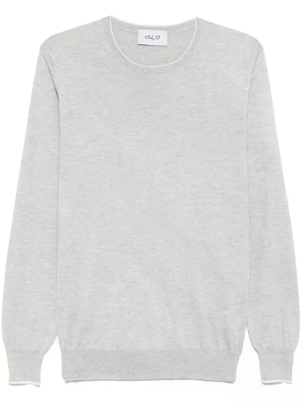 D4.0 Crew-neck Sweater - Grey