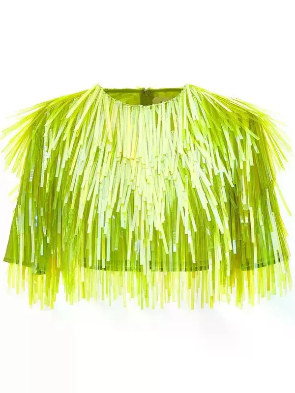 Sportmax Petalo Cropped Top