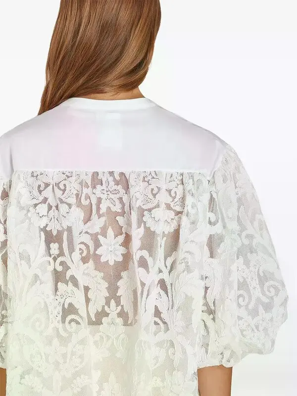 Giambattista Valli Embroidered Lace Blouse