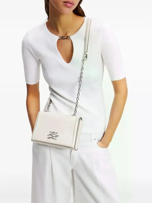 Karl Lagerfeld K/autograph Crossbody Bag - Neutrals