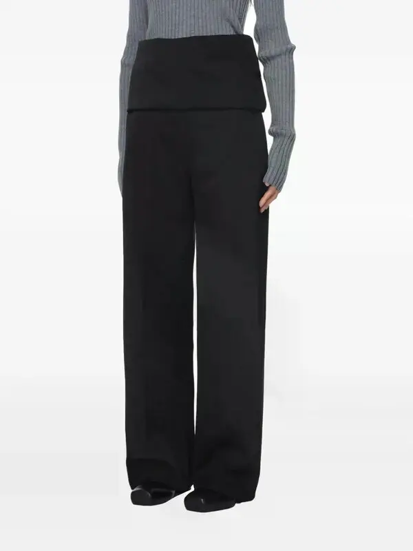 ALAINPAUL Stacked Trousers