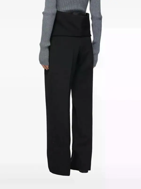 ALAINPAUL Stacked Trousers