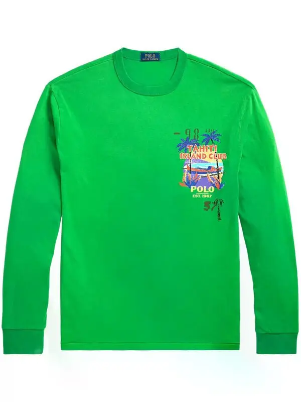 Polo Ralph Lauren Graphic-print T-shirt - Green