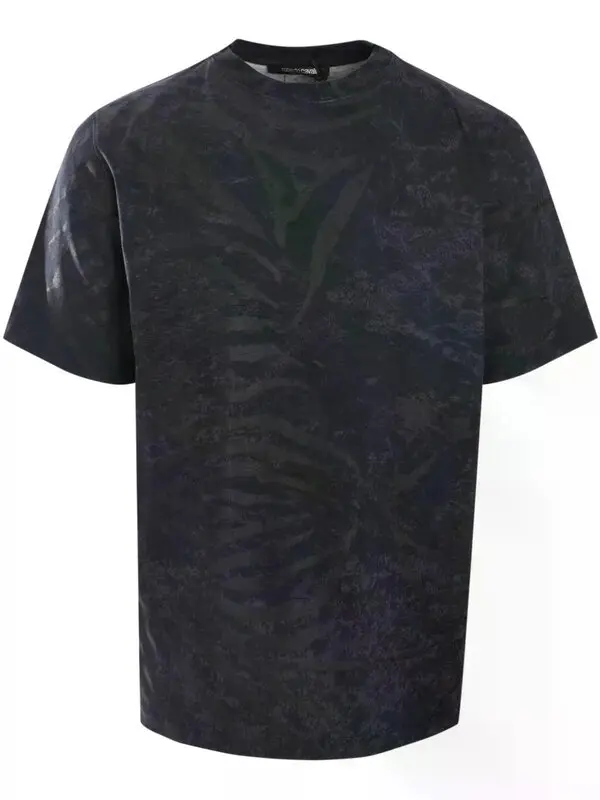 Roberto Cavalli Laminated Zebra T-shirt