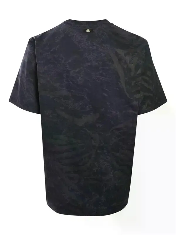 Roberto Cavalli Laminated Zebra T-shirt