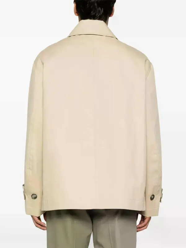 Ami Cotton Jacket - Neutrals