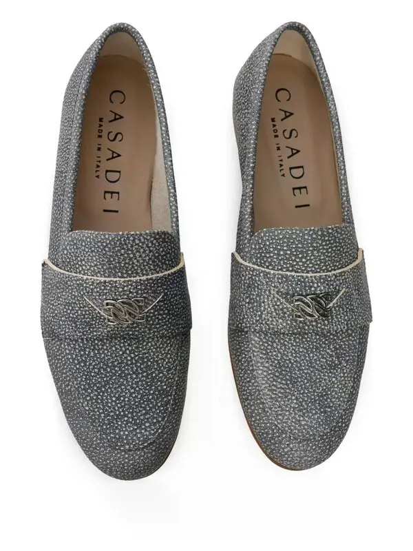 Casadei Leather Loafers
