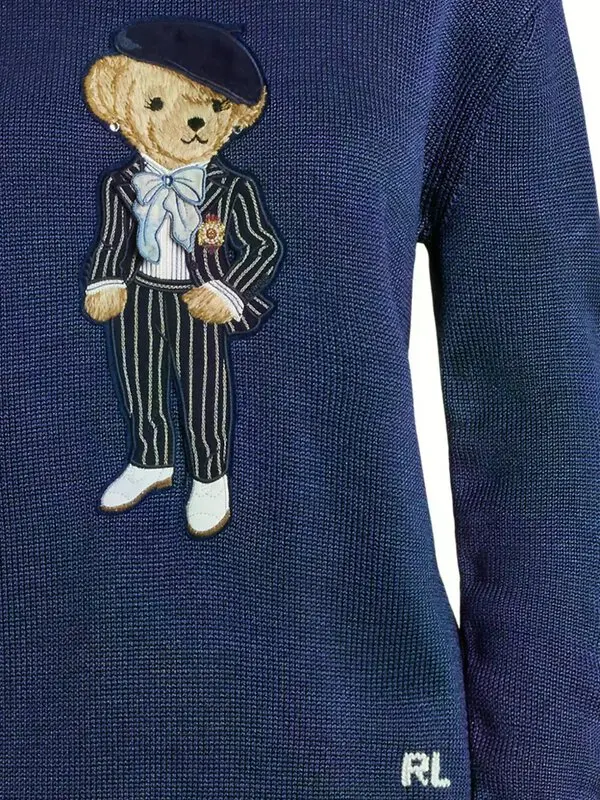 Ralph Lauren Polo Bear-embroidered Sweater
