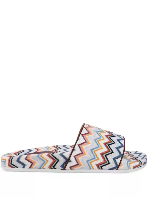 Missoni Leon Slides In White - 40% Off | Editorialist display picture 3