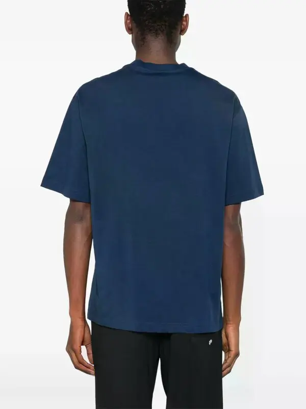 Versace Logo-print T-shirt - Blue