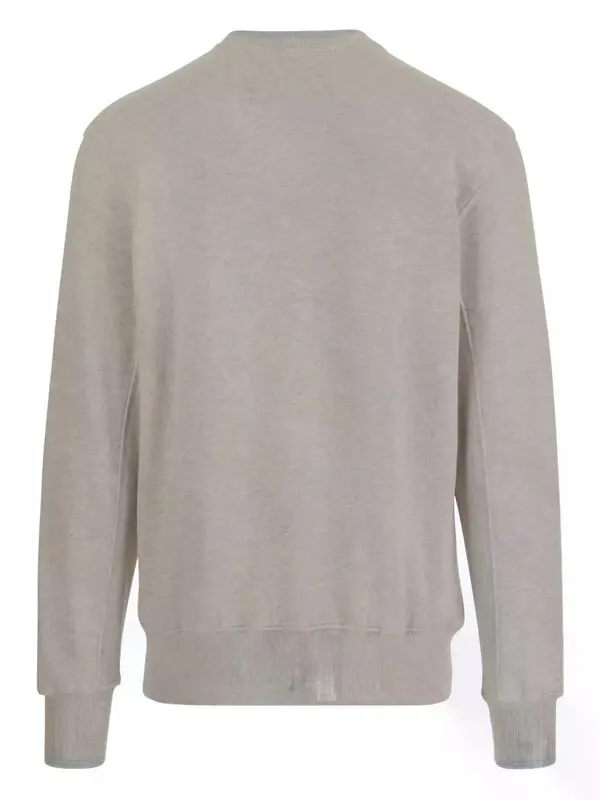 AUTRY Logo-print Cotton Sweatshirt - Grey