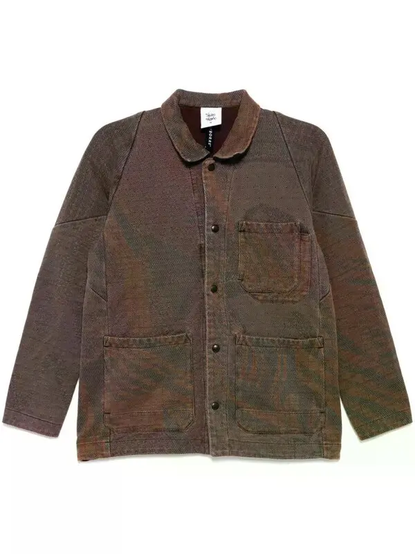 STAIN SHADE Button-up Shirt Jacket