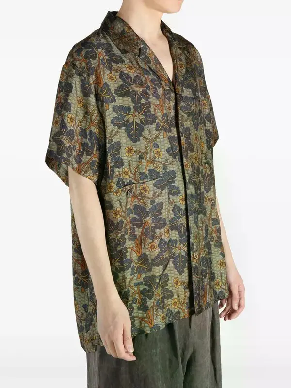 UMA WANG Floral-print Shirt