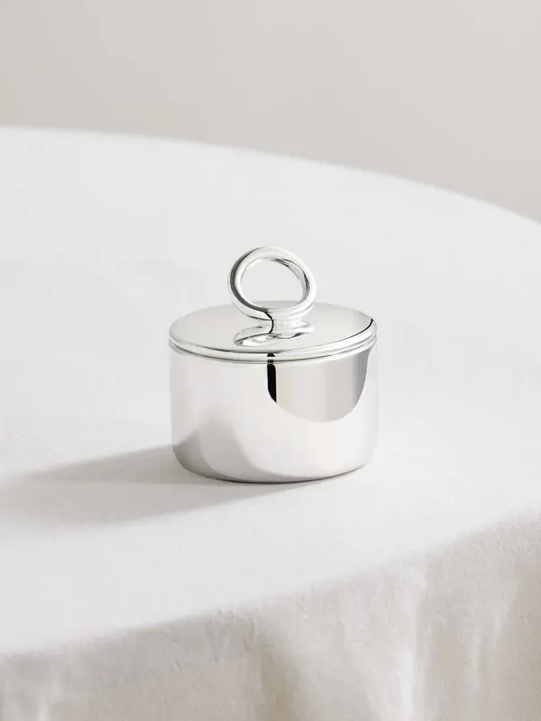 Christofle Vertigo -plated Sugar Bowl
