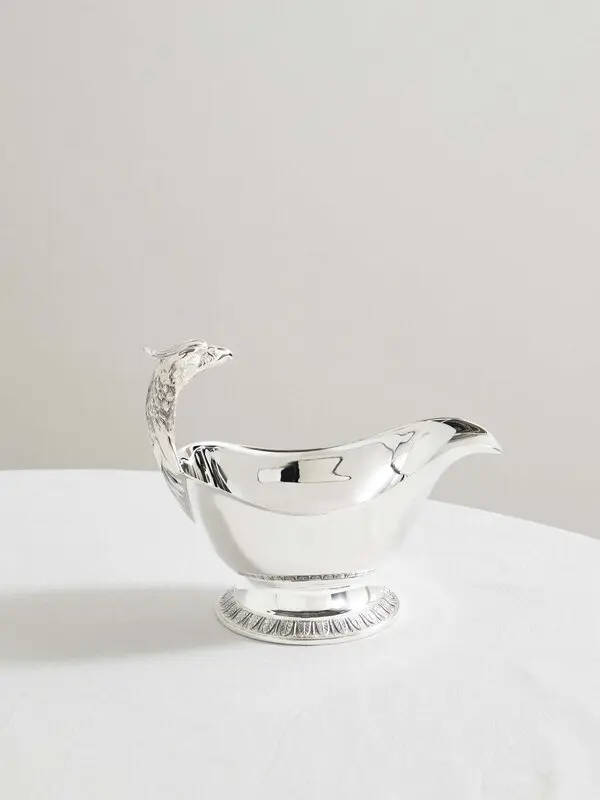 Christofle Malmaison Large -plated Gravy Boat