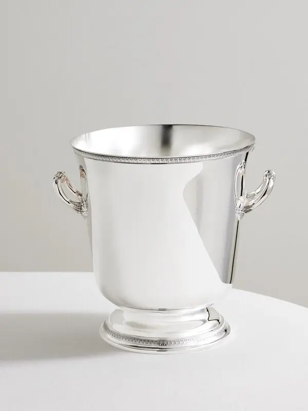 Christofle Malmaison -plated Champagne Bucket - Silver