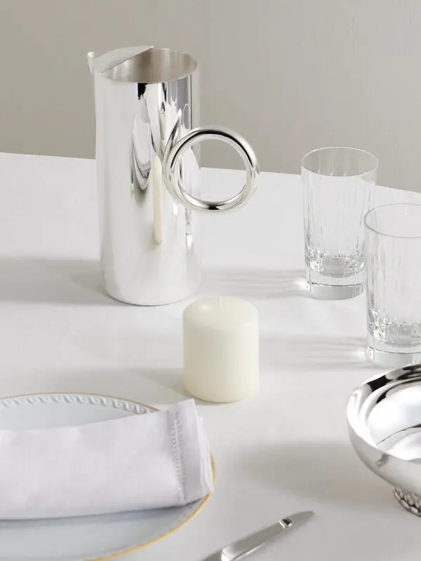 Christofle Vertigo -plated Water Pitcher
