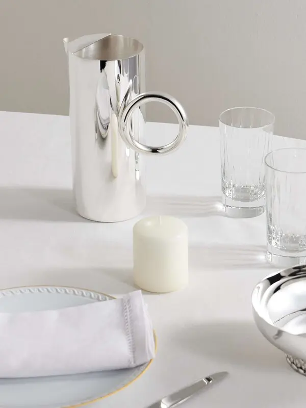 Christofle Vertigo -plated Water Pitcher