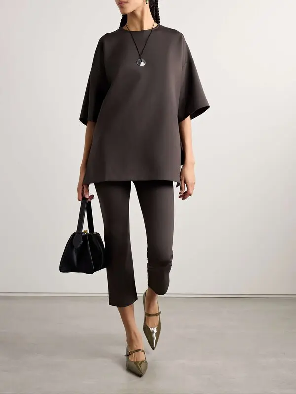FFORME Shim Stretch-ponte Skinny Pants