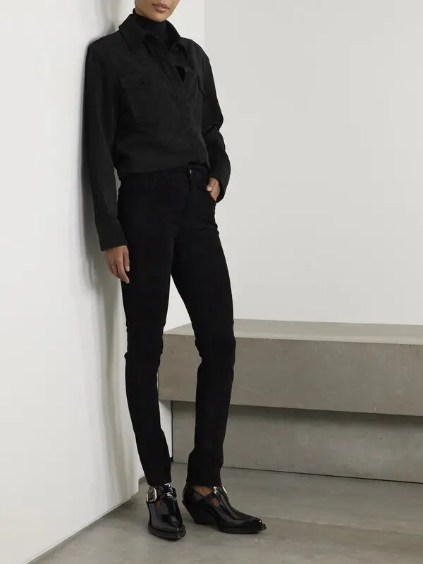 Gabriela Hearst Irene Suede Shirt