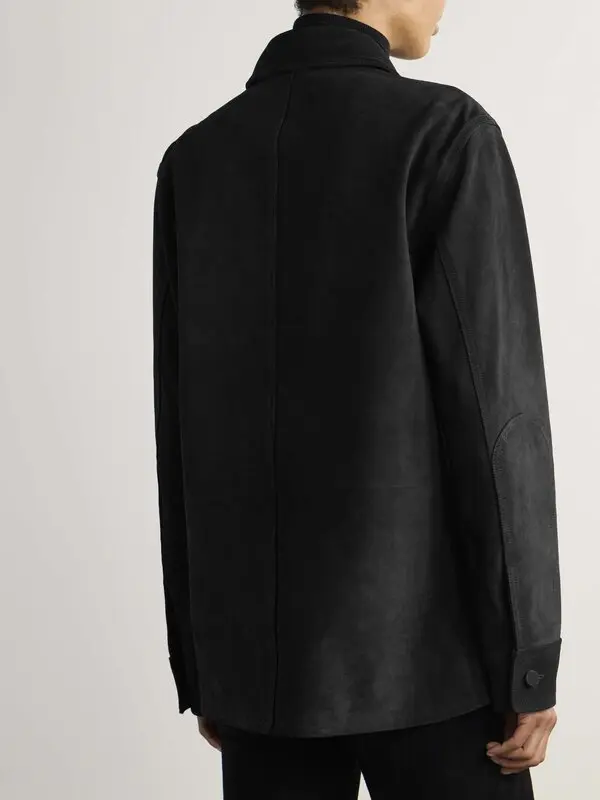 Gabriela Hearst Irene Suede Shirt