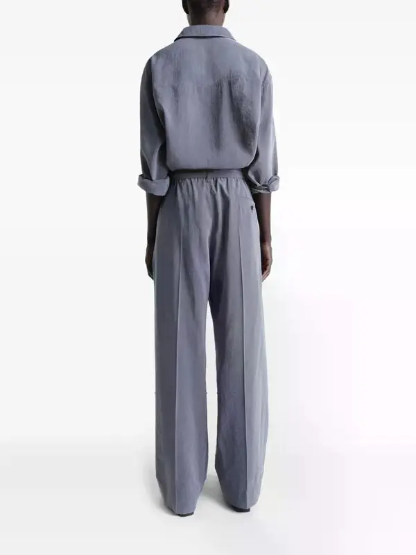 LEMAIRE Belted Silk Pants