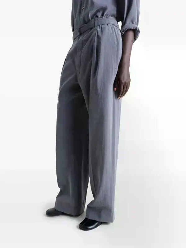 LEMAIRE Belted Silk Pants