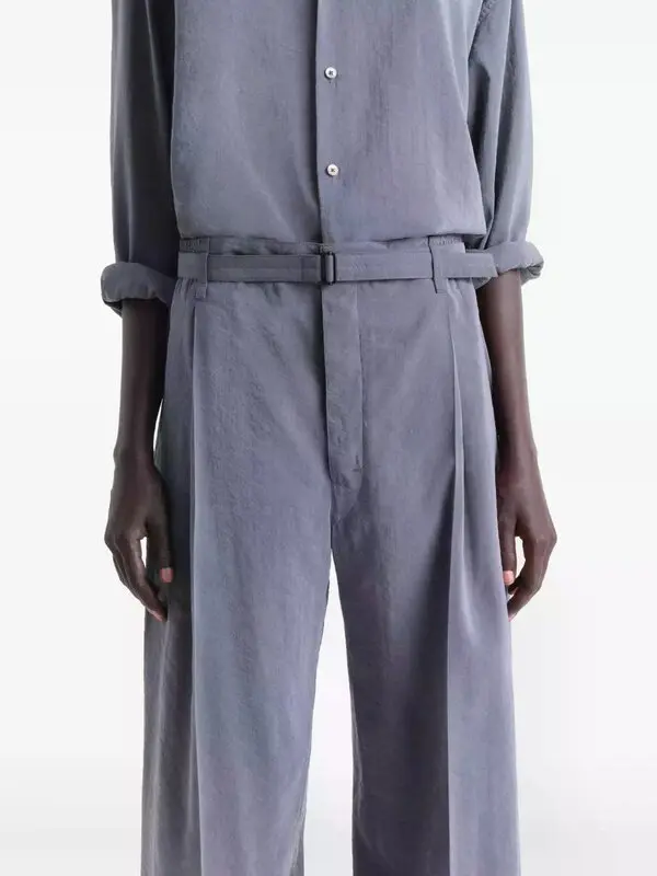 LEMAIRE Belted Silk Pants