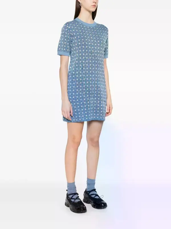 Kenzo Weave Mini Dress