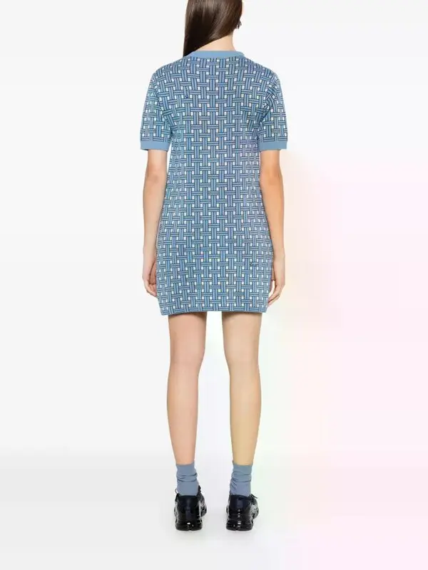 Kenzo Weave Mini Dress