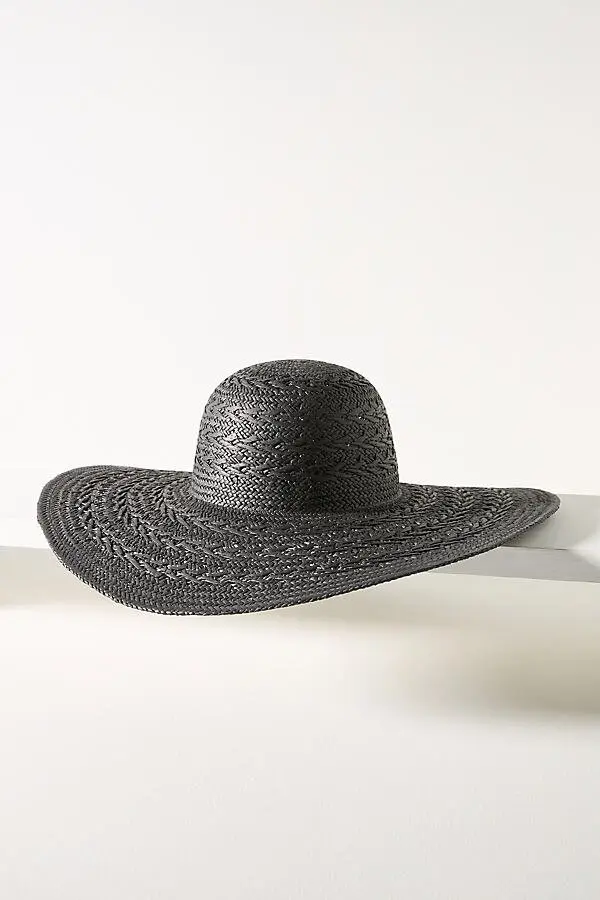 Anthropologie Floppy Wide Brim Papier Summer Hat Anthropologie Straw Hats for Women for sale | eBay main image 3