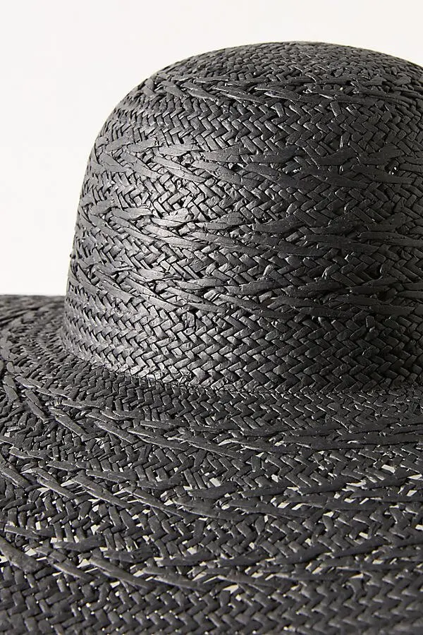 Anthropologie Floppy Sun Hat In Black - 23% Off | Editorialist display picture 3