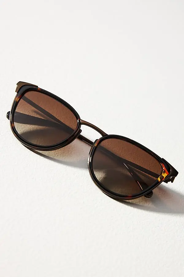 SUNSKI Catala Cat-eye Sunglasses - Neutral Pattern