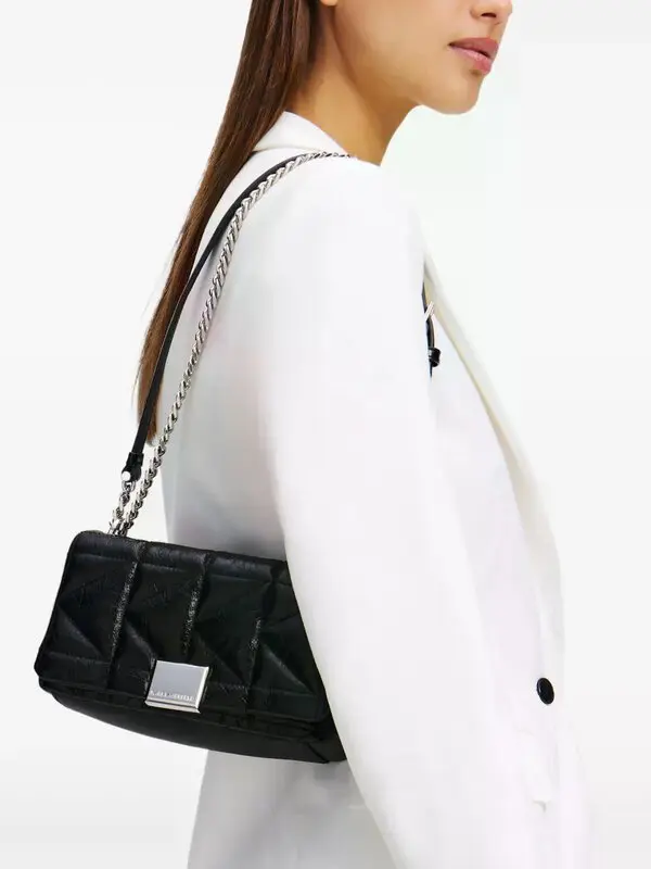 Karl Lagerfeld K/kuilt Crossbody Bag - Black