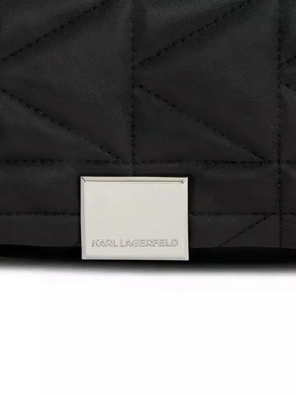 Karl Lagerfeld K/kuilt Crossbody Bag - Black