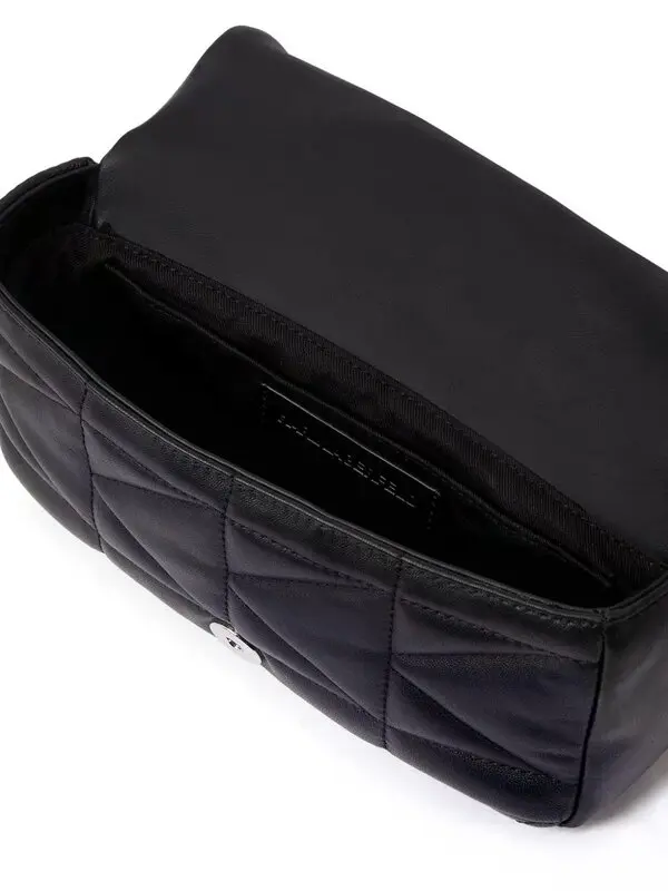 Karl Lagerfeld K/kuilt Crossbody Bag - Black