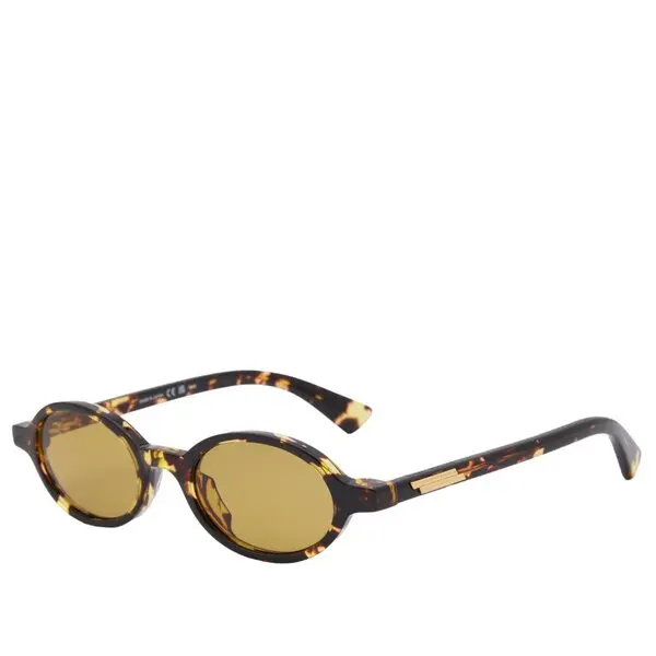 Bottega Veneta Bv1388s Sunglasses - Havana/yellow