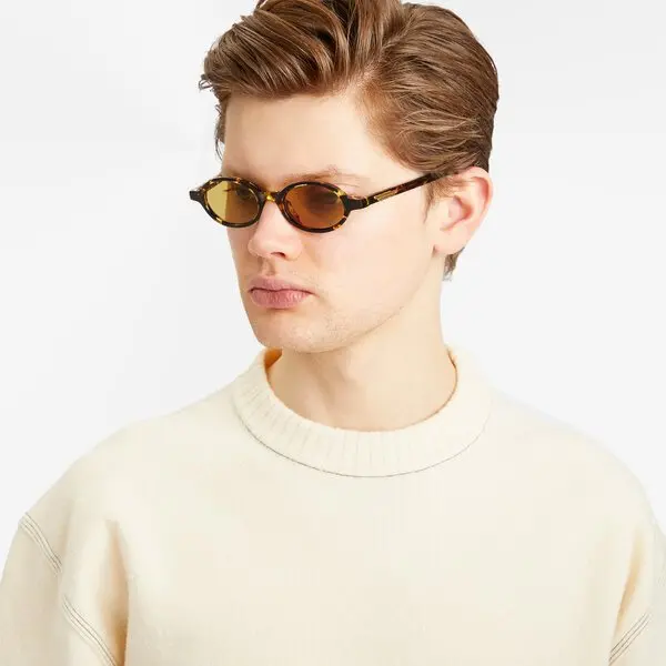 Bottega Veneta Bv1388s Sunglasses In Havana/Yellow  display picture 2