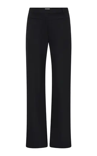 ST. AGNI Splice Paneled Wool-blend Pants