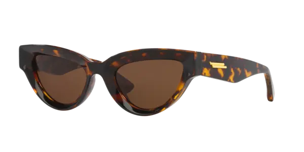 Bottega Veneta Tortoise Sunglasses - Brown
