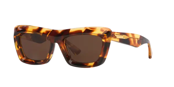 Bottega Veneta Tortoise Sunglasses - Brown