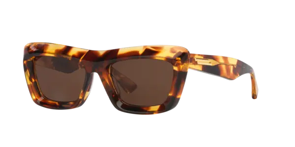 Bottega Veneta Full Rim Sunglasses - Brown