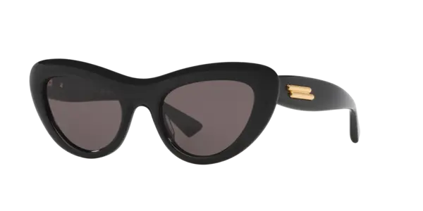 Bottega Veneta Tortoise Frame Sunglasses - Grey