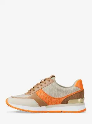 Michael Kors Andi Mixed-media Trainer