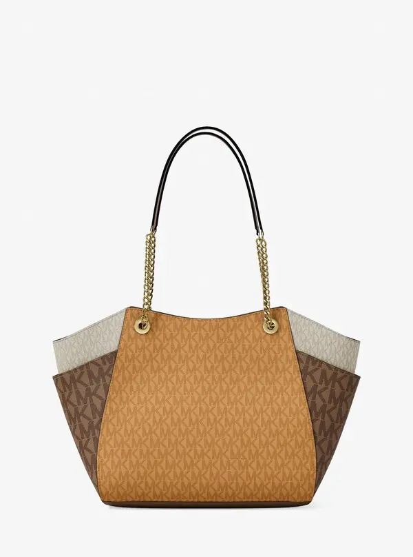Michael Kors Jet Set Large Logo Tote Bag - Yellow