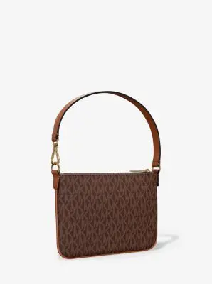 Michael Kors Jet Set Small Signature Logo Convertible Wristlet
