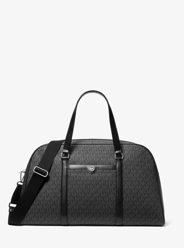 Michael Kors Jet Set Travel Extra-large Signature Logo Weekender Bag