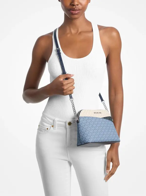 Michael Kors Jet Set Travel Crossbody Bag - Blue