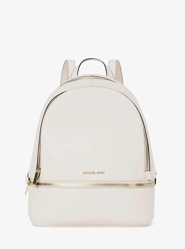 Michael Kors Rhea Medium Backpack - Natural