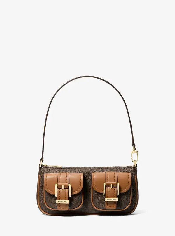 Michael Kors Zoe Small Signature Logo Pochette